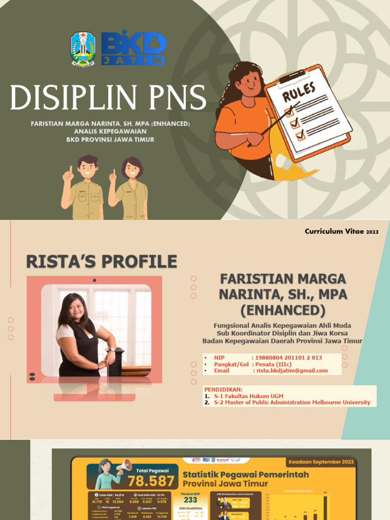 Disiplin PNS 2023 - Bimtek Fix | PDF