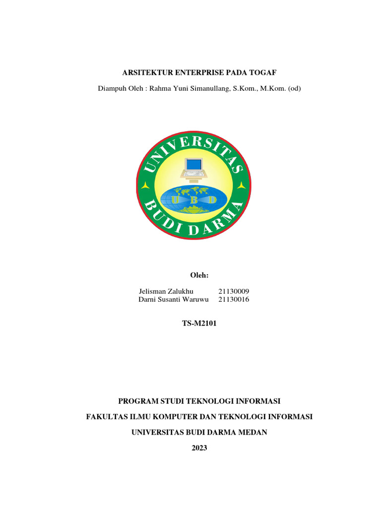 Arsitektur Enterprise | PDF | Seni