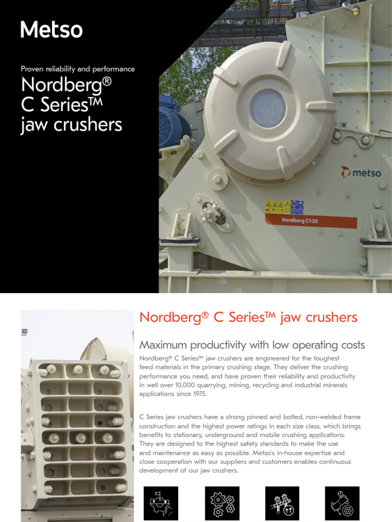 Brochure Nordberg C Series 4226 06 23 en Agg | PDF | Automation ...