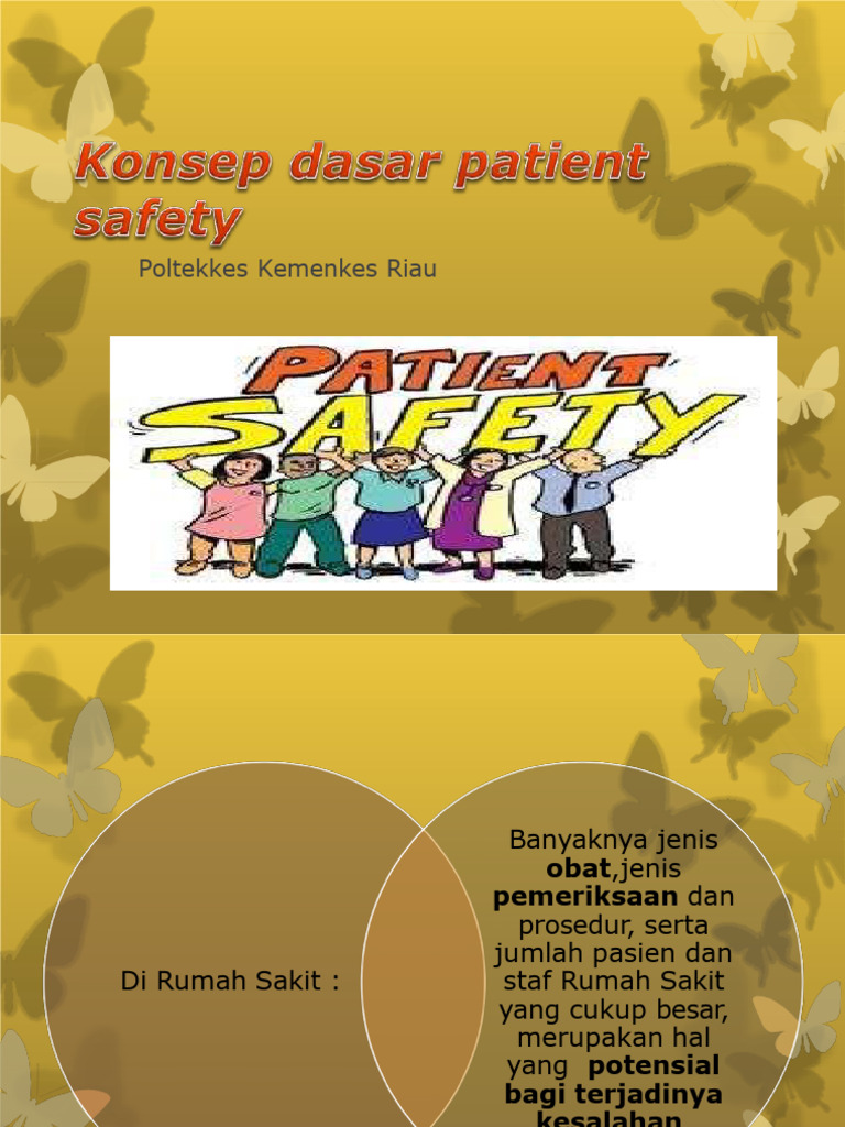 Konsep Dasar Patient Safety | PDF