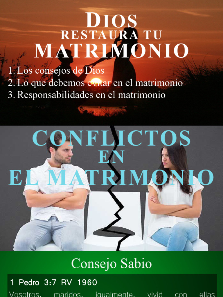 04 Conflictos en El Matrimonio | PDF | Creencia religiosa y doctrina