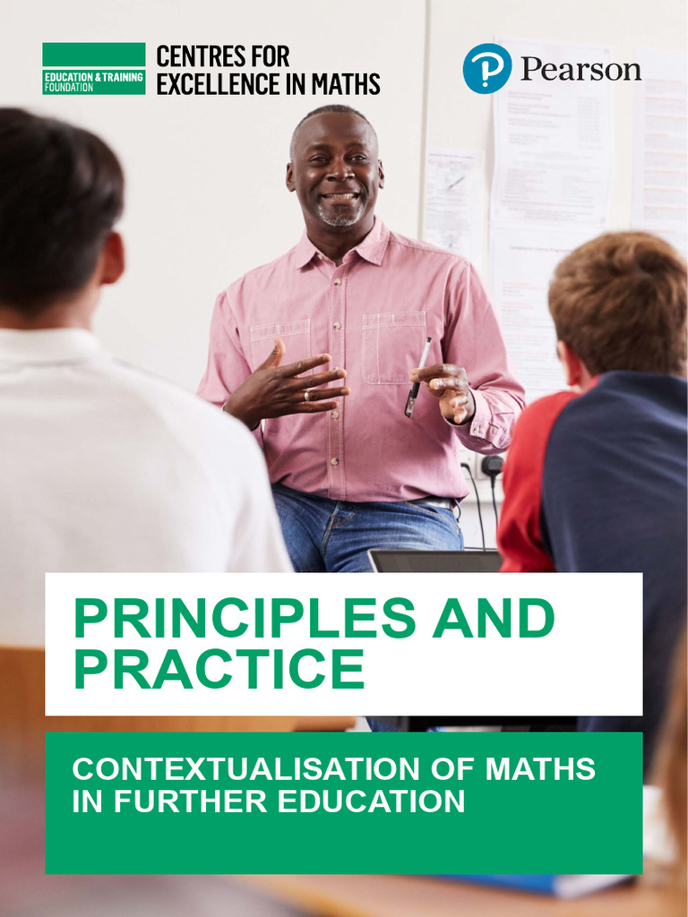 Contextualisation of Maths in Further Education | PDF | Metacognition ...