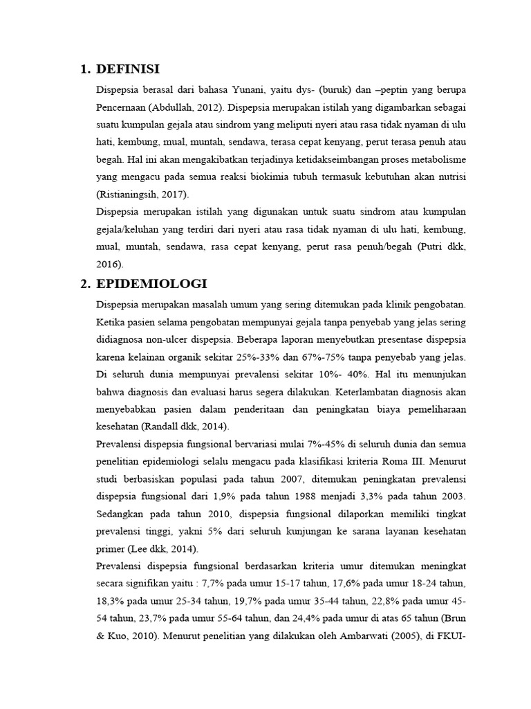 Materi Dispepsia Ipe | PDF