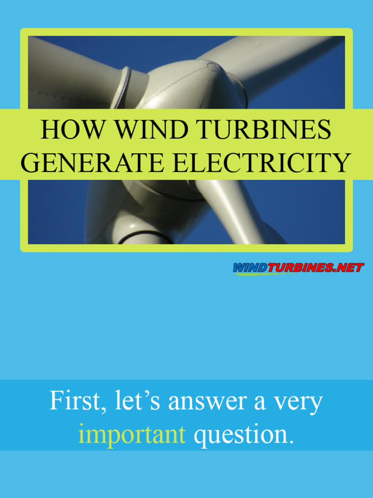 Wind Turbine | PDF | Turbine | Wind Power