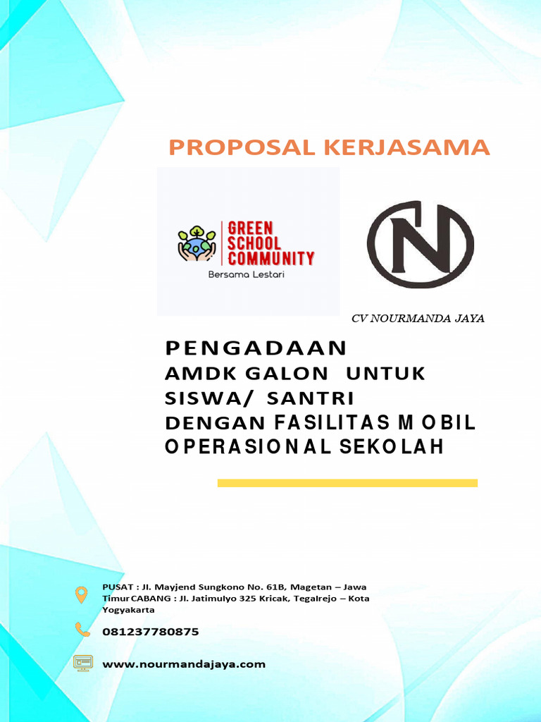 Proposal Green School Agustus 2022 | PDF
