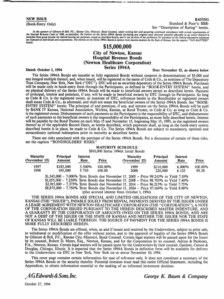 Newton, KS Revenue 1011 | PDF