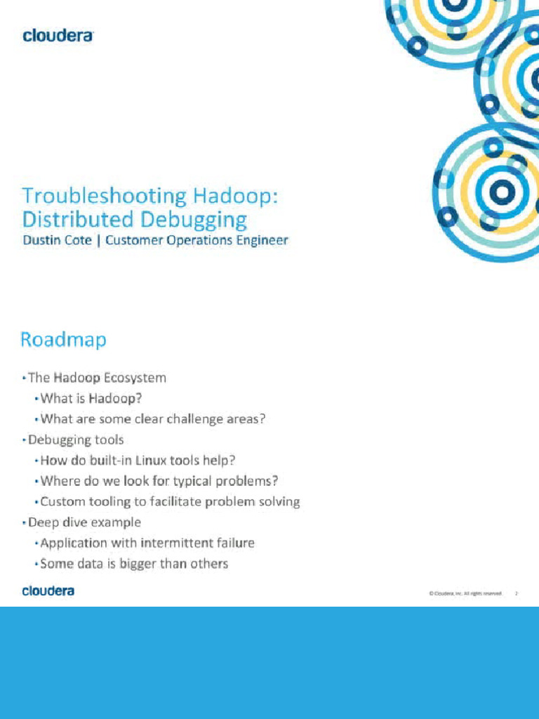 Troubleshooting Hadoop Distributed Debugging | PDF Troubleshooting Hadoop Distributed Debugging | PDF