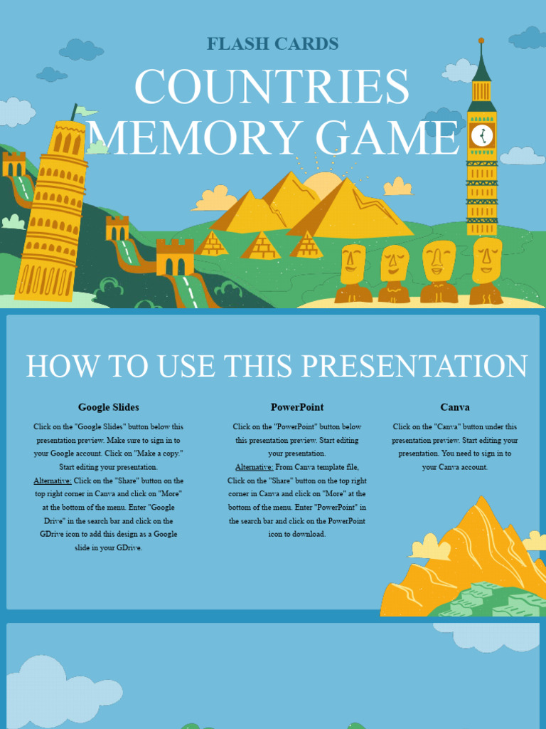 Geography Memory Game | PDF | Software | Computing