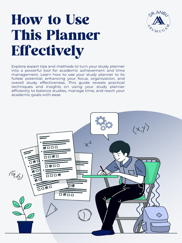 How-To Use This Planner Effectively | PDF