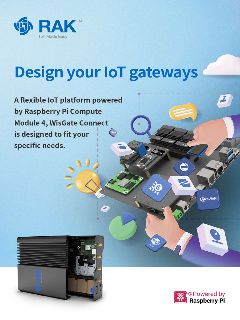 RAK Catalog Design Your IoT Gateways Eng V1.2 | PDF | Wi Fi | Ieee 802.11