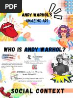 Biography - Andy Warhol Art For Kids | PDF | Andy Warhol | The Arts