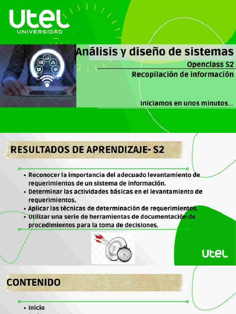 Analisis - Diseño - Sistemas-Semana 2r - Compressed | PDF