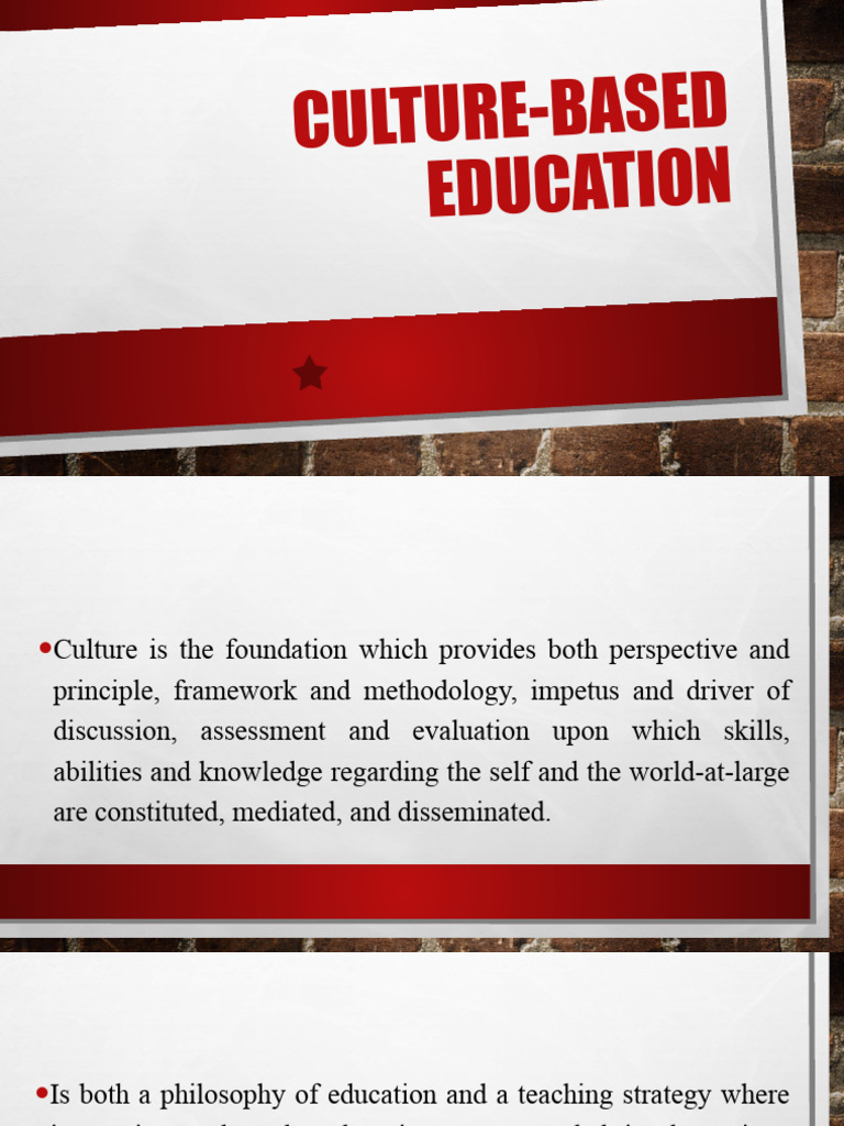 Culture-Based Education in the Philippines | PDF | Knowledge | Community