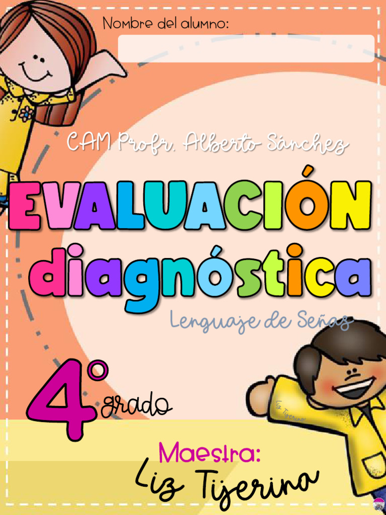 Evaluación Diagnóstica 4° Grado | PDF