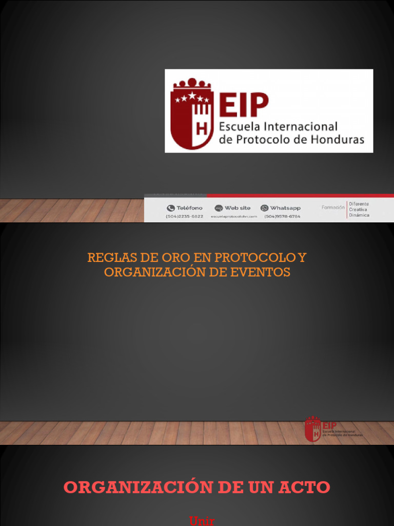 Guía de Protocolo para Eventos | PDF | Etiqueta