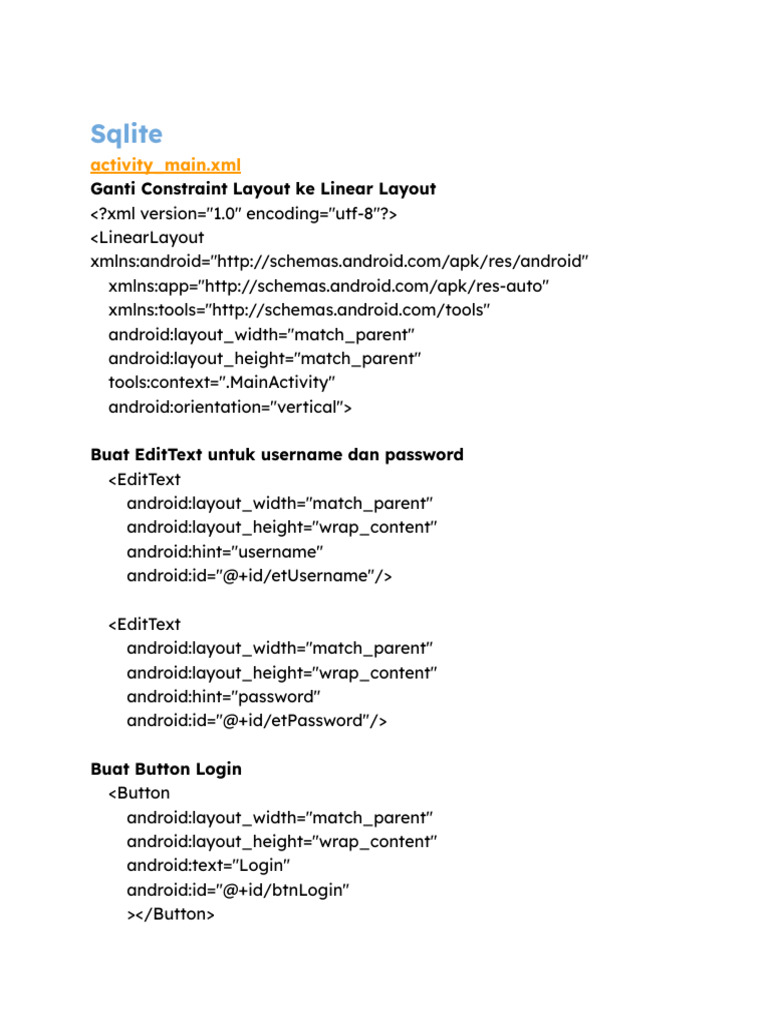 Mobile UAS | PDF | User (Computing) | Android (Operating System)