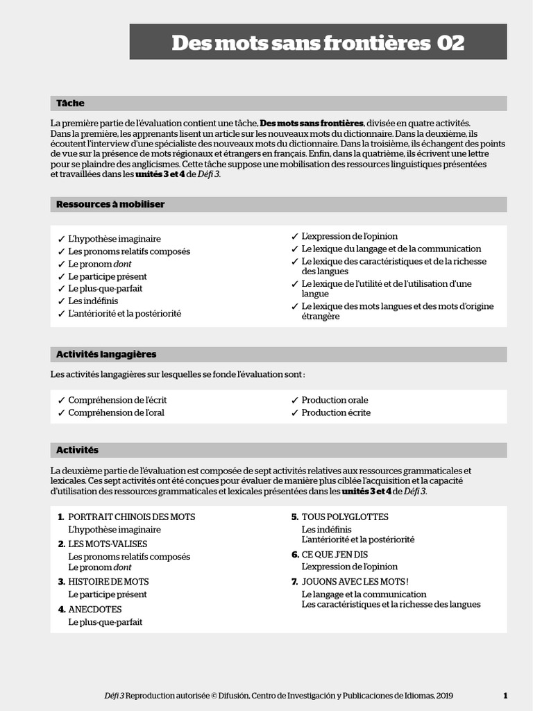 Defi3 Ibk Eva2 | PDF