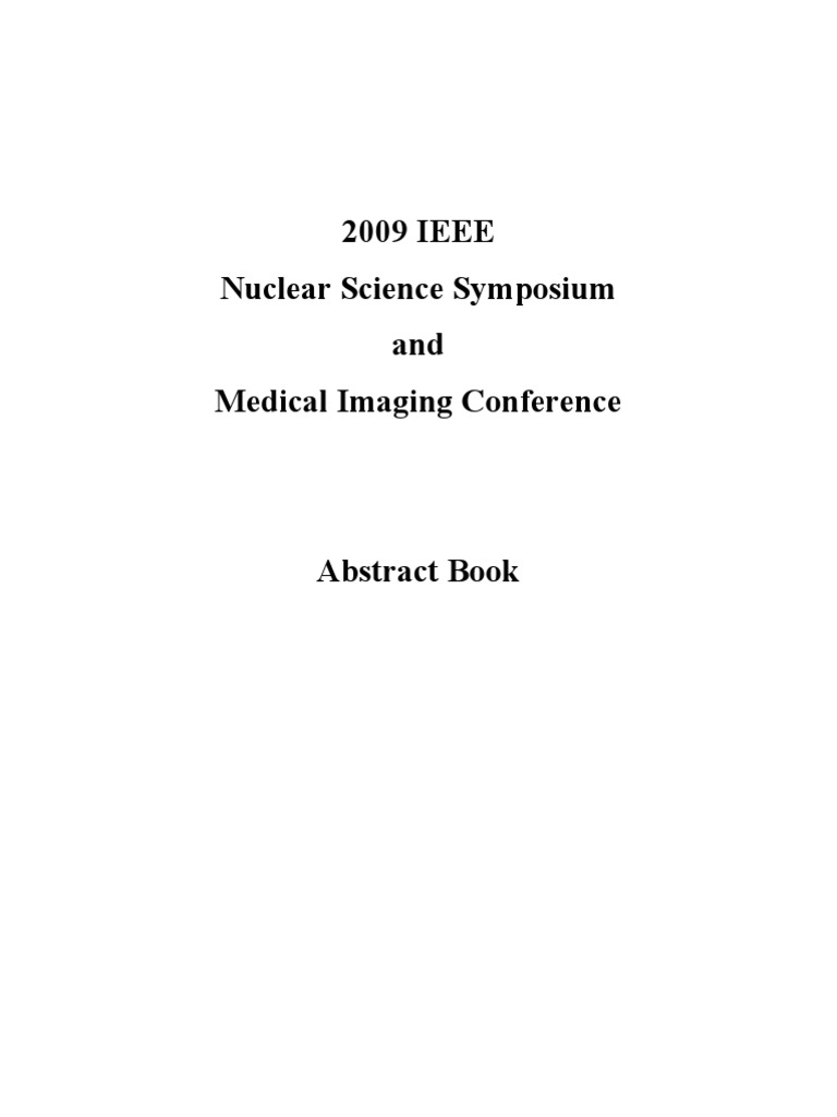 Abstract Book | PDF | Atlas Experiment | Analog To Digital Converter