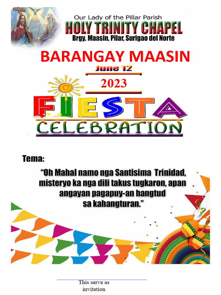 Programme Fiesta 2023 PDF | PDF