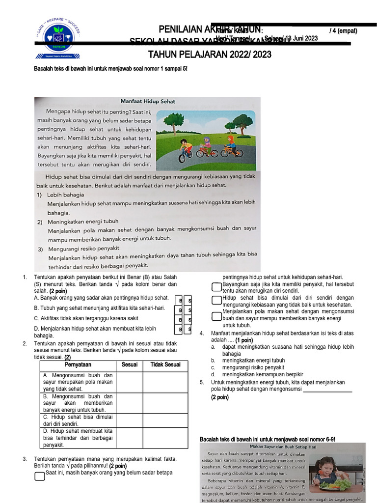 PAT 2 B.Indo 4-2022-2023-FIX | PDF