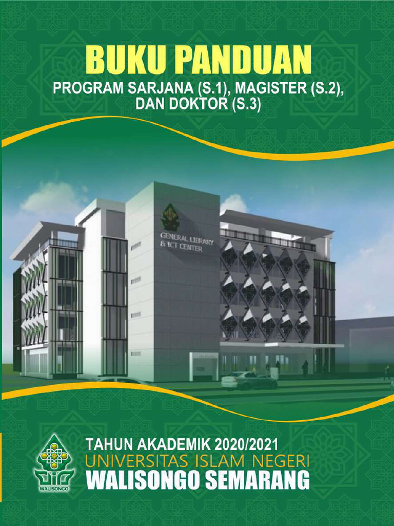 Panduan Akademik Uin Walisongo Tahun 2020-2021 | PDF