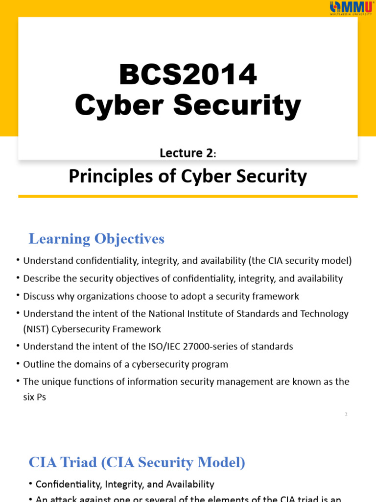 Cybersecurity Basics for Professionals | PDF | Information Security ...