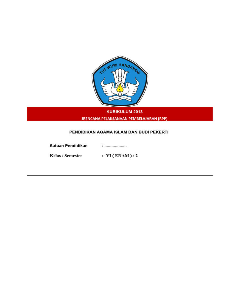 RPP 6 SMT 2 | PDF | Karier & Perkembangan