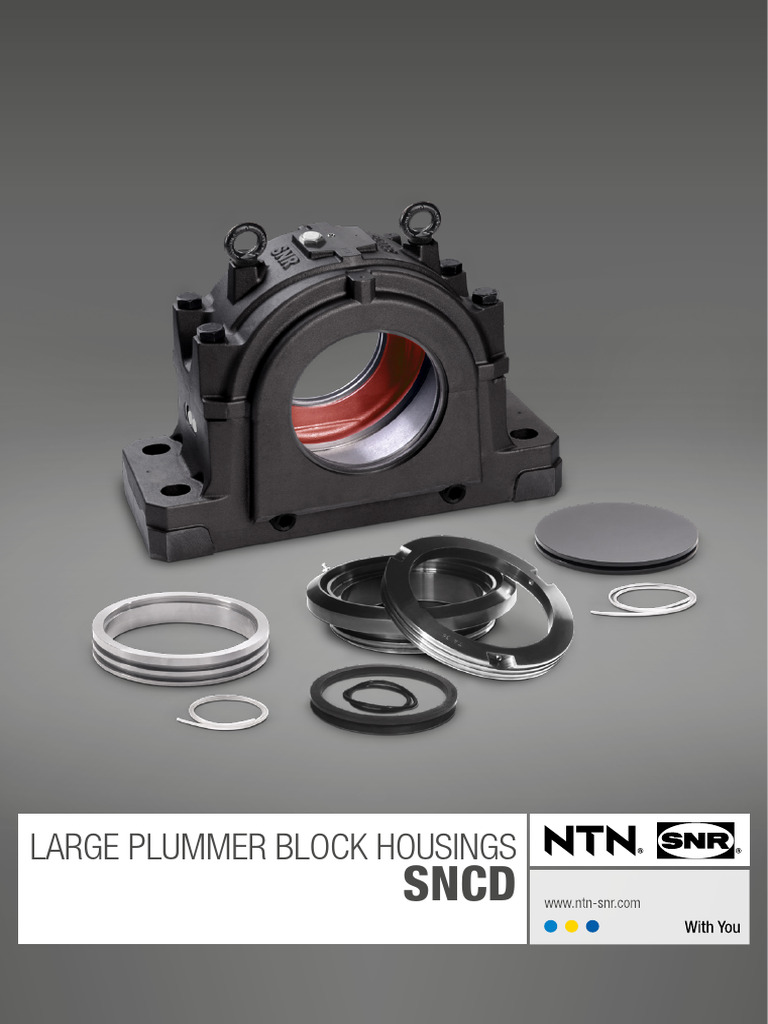 Large Plummer Block Housings | PDF | Bearing (Mechanical) | Mechanical ...