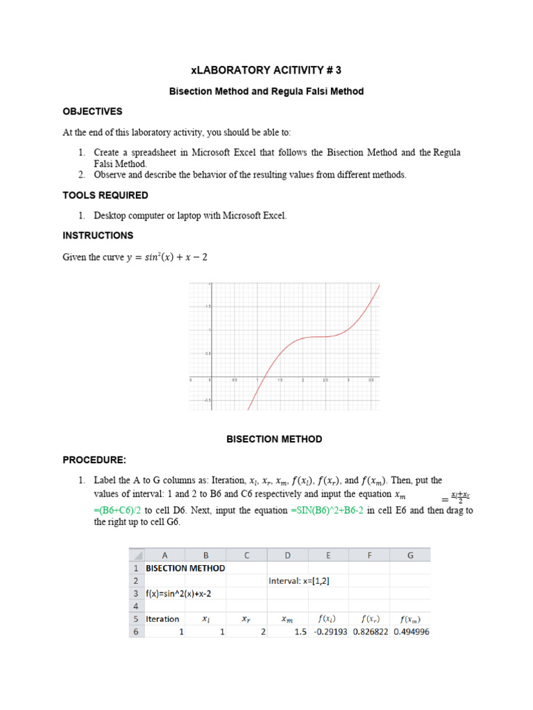 LABORATORY_ACTIVITY 3 | PDF | Applied Mathematics | Mathematical Analysis