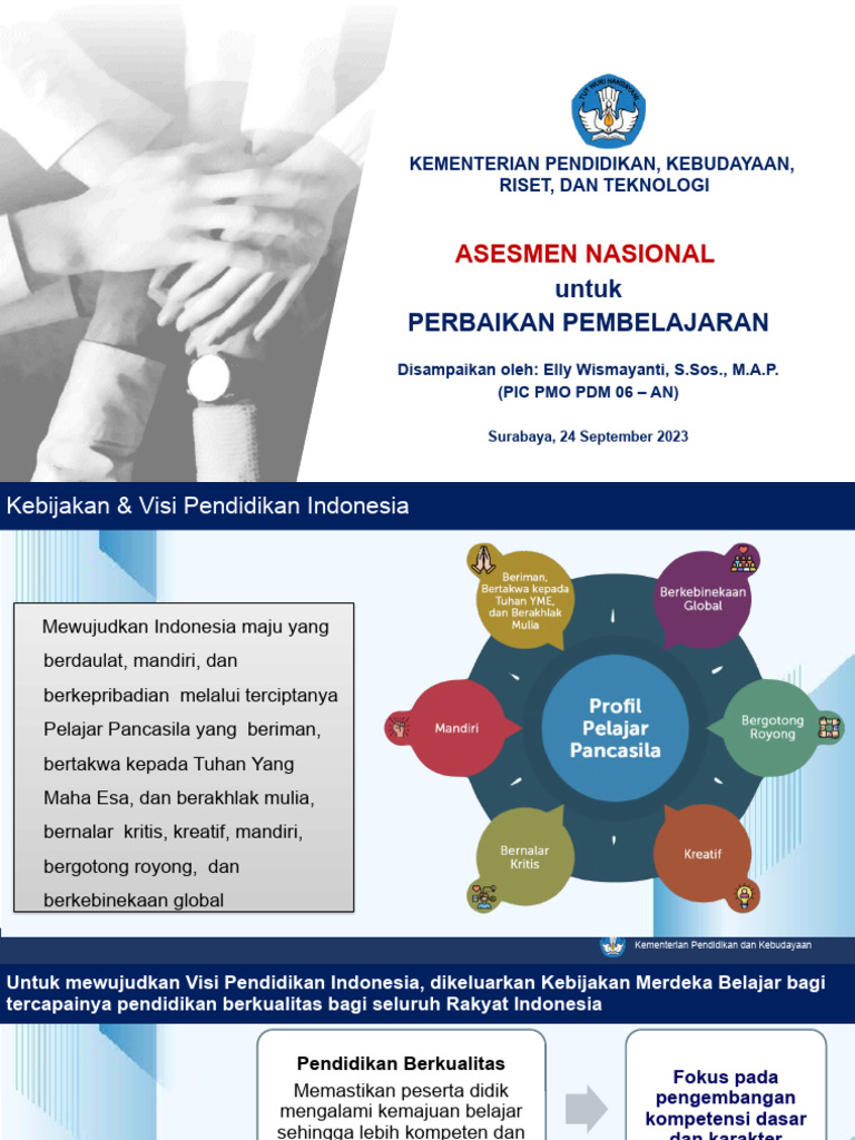 Materi 2. AN Untuk Perbaikan Pembelajaran - PKBM SBY | PDF