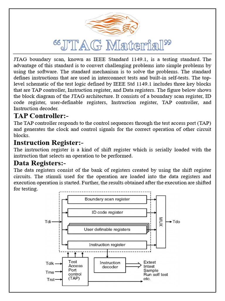 JTAG Material | PDF
