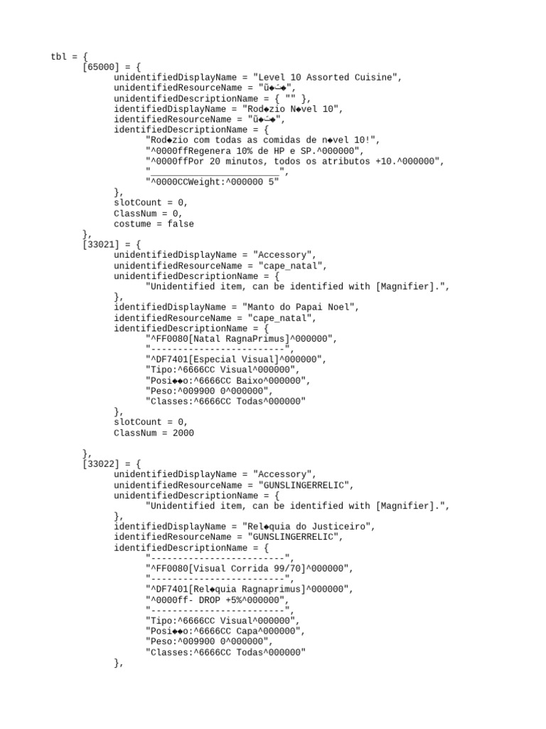 Iteminfo Primus | PDF