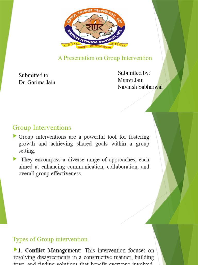 Group Interventions | PDF