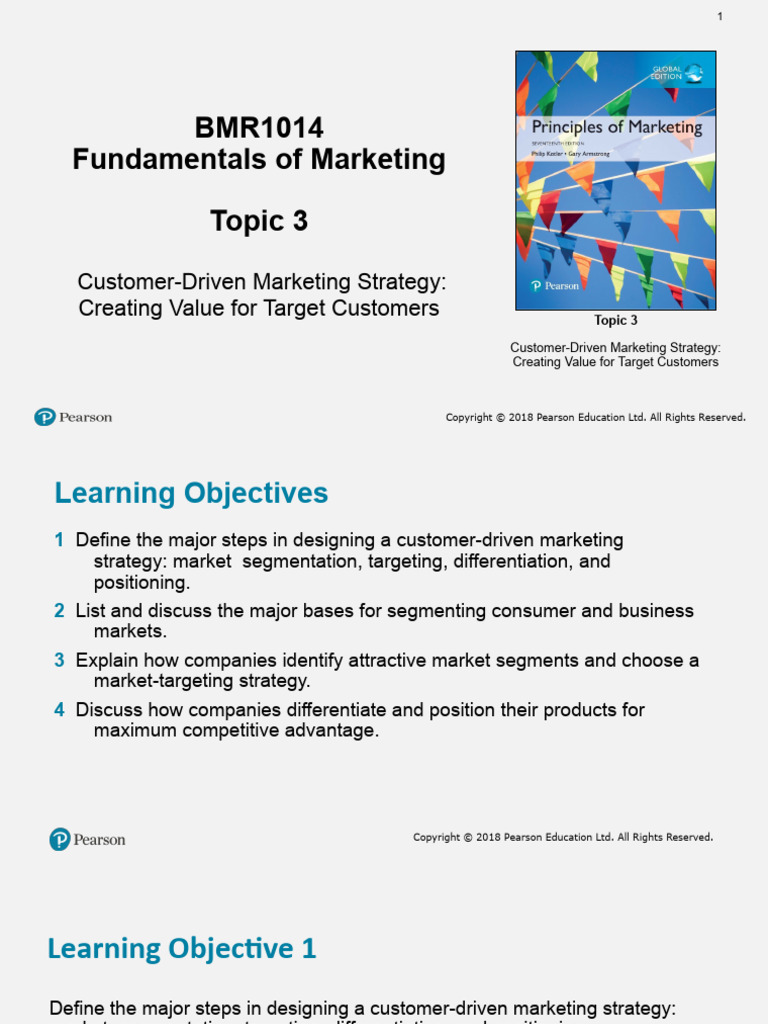 Topic 3 Customer-Driven Marketing Strategy - Creating Value For Target Customers | Download Free ...