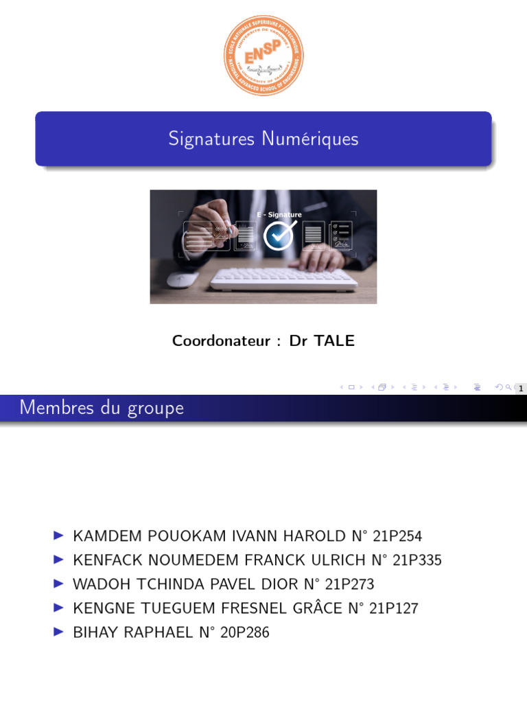 Signatures Numériques et Blockchain | PDF | Certificat électronique ...
