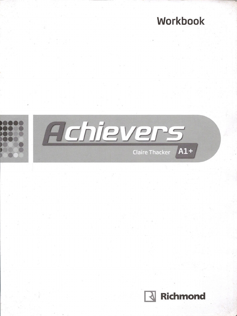 Pages From Achievers A1+ Workbook - 2e | PDF