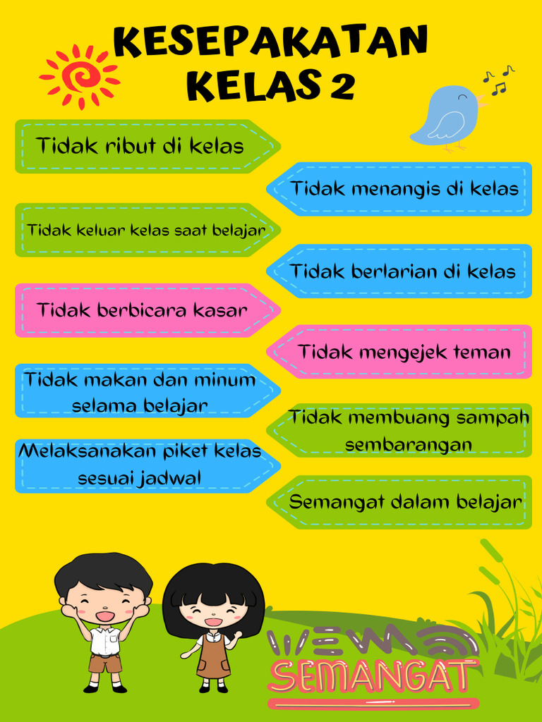 Kesepakatan Kelas 2 | PDF