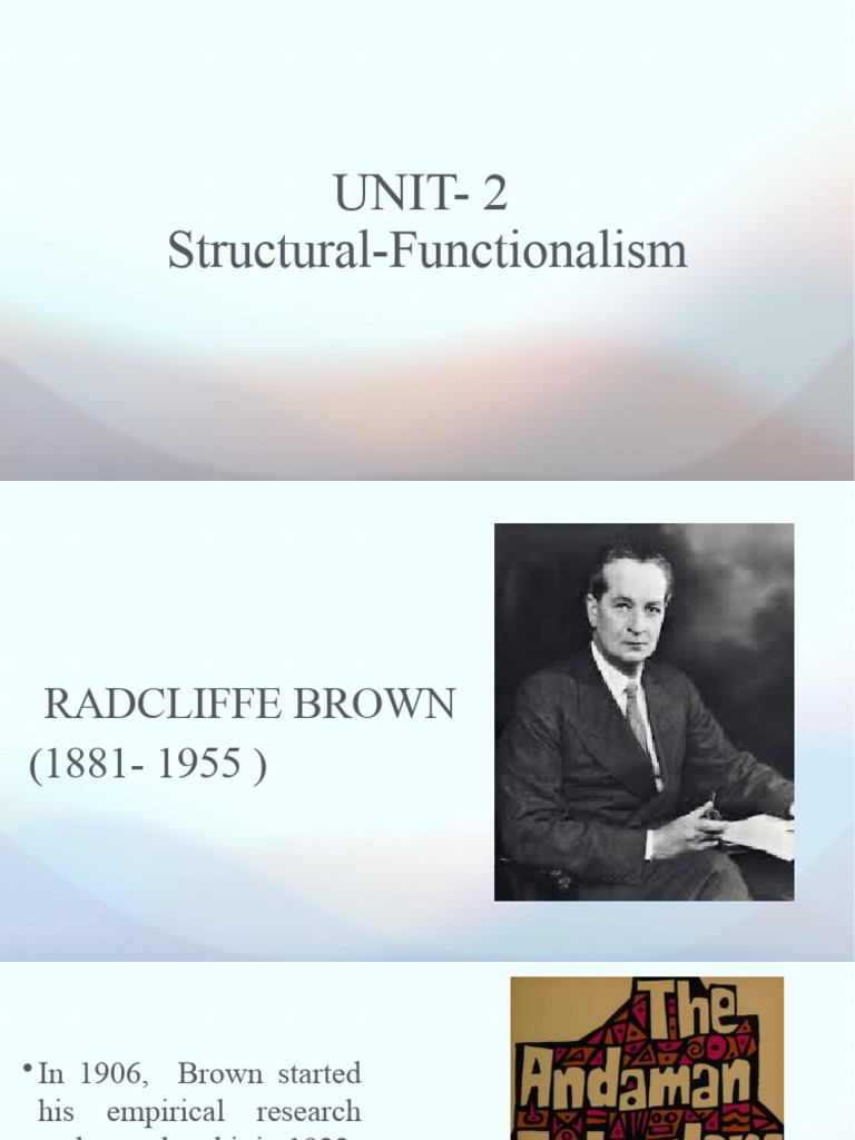 Radcliffe Brown | PDF | Social Structure | Science