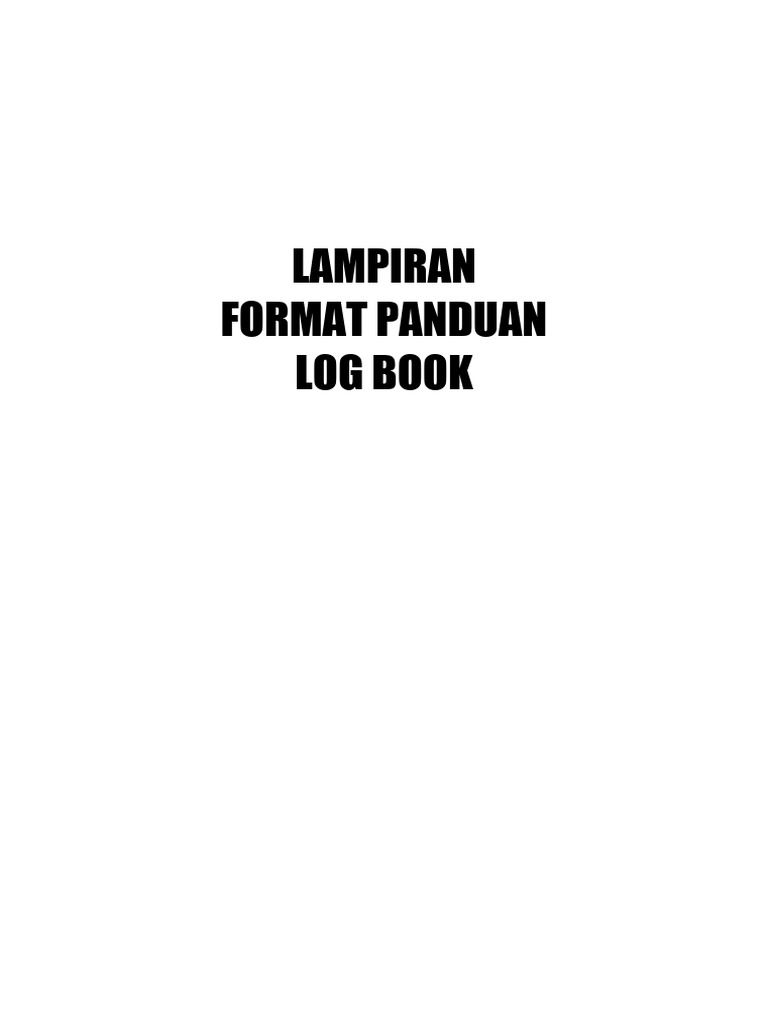 Panduan Log Book Kegiatan Mahasiswa | PDF