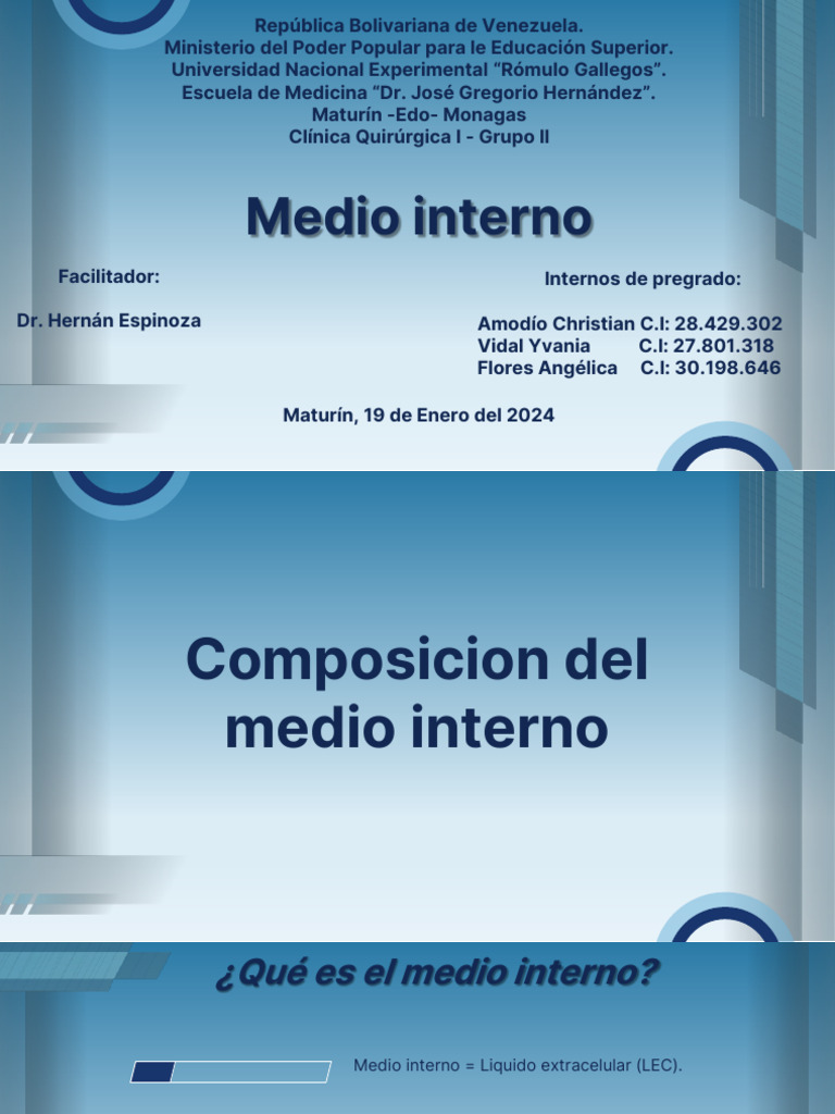 Medio Interno | PDF | Potasio | Química