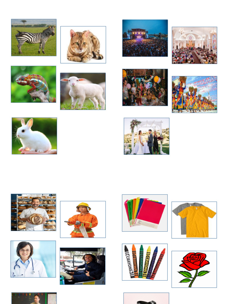 Pangngalan NG Tao, Bagay, Hayop, Lugar at Pangyayari | PDF