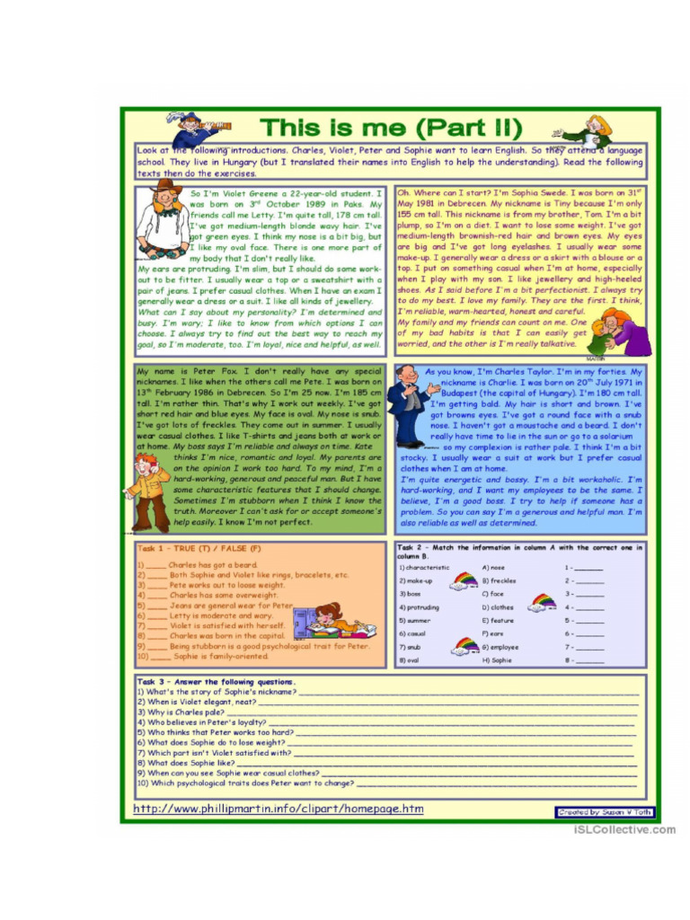 People Description | PDF