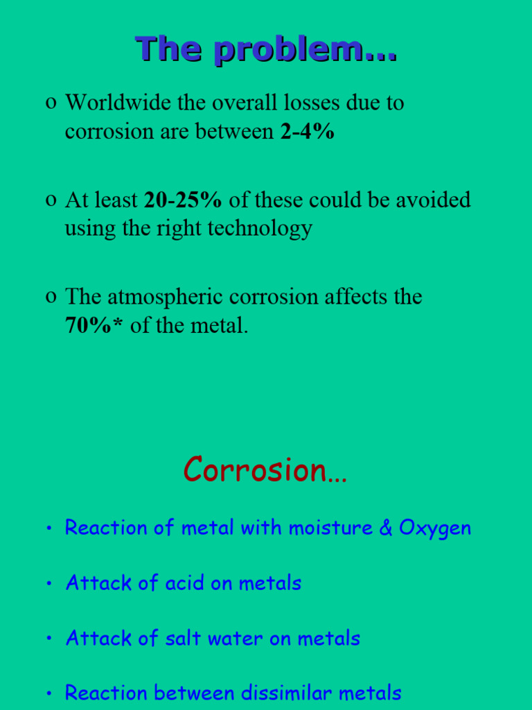 Corrosion Prevention | PDF | Corrosion | Rust