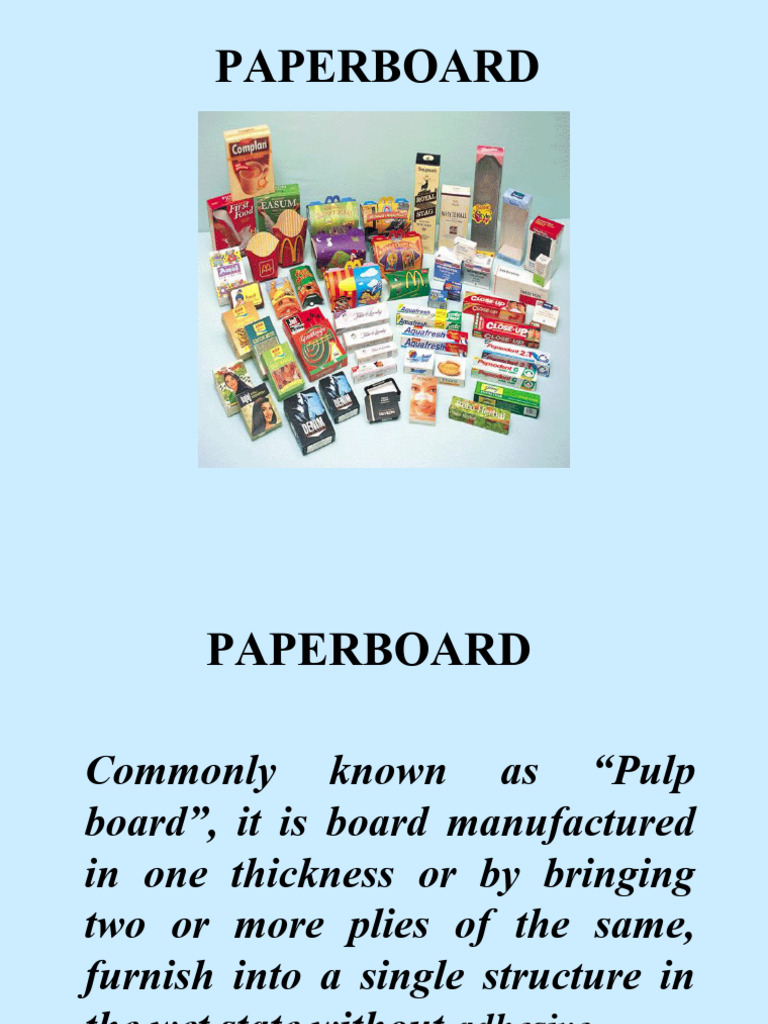 Paperboard Cartons 22 11 07 | PDF | Paperboard | Industrial Processes