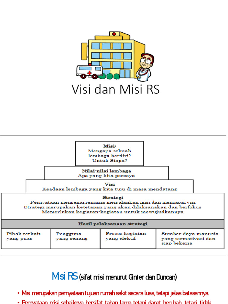 Visi Dan Misi RS | PDF | Bisnis