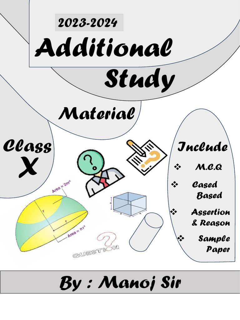 Extra Study Material (S) | PDF
