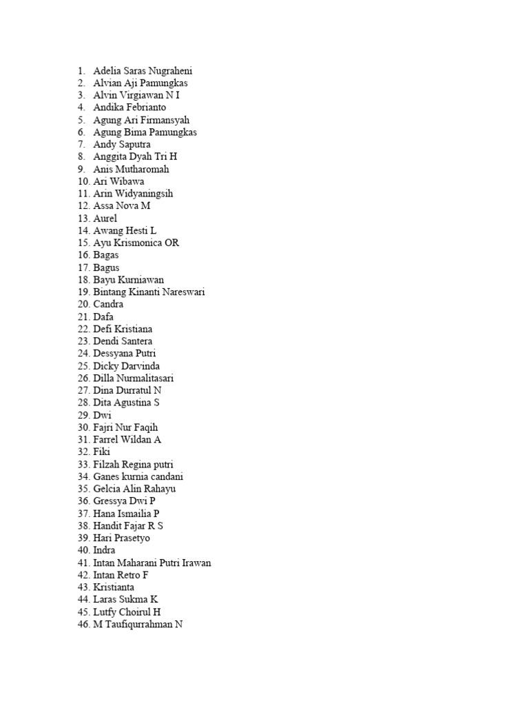 DATA ANGGOTA PMKT 2023-2025 New | PDF