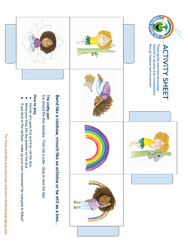 Yoga Dice Activity | PDF