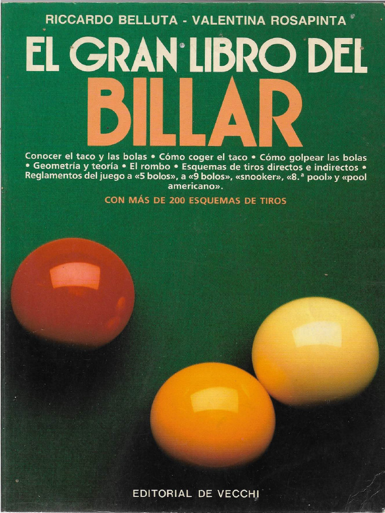 El Gran Libro Del Billar 1 | PDF