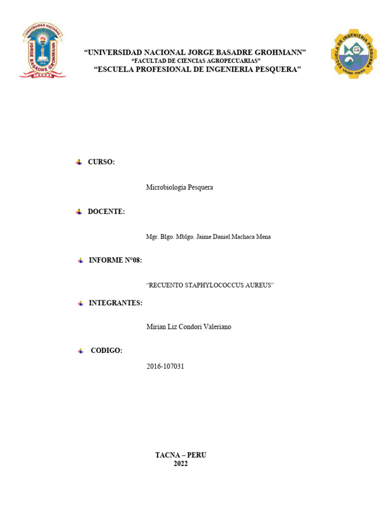 Micro Informe 8-9-10 | PDF